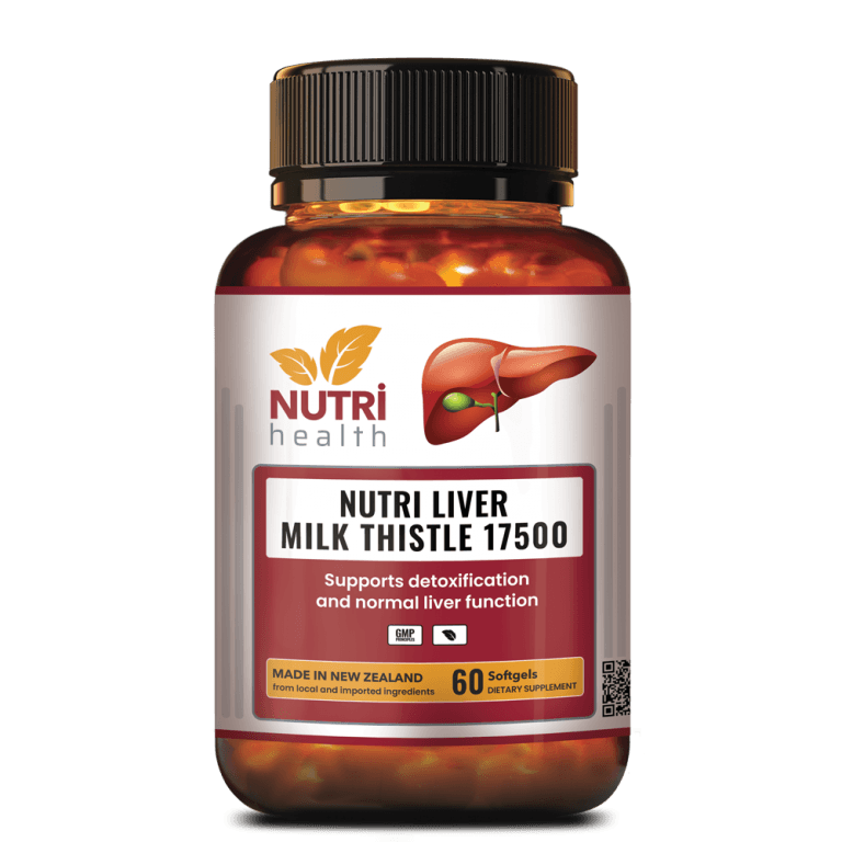 Nutri Liver Milk Thistle 17500 Nutri Health New Zealand